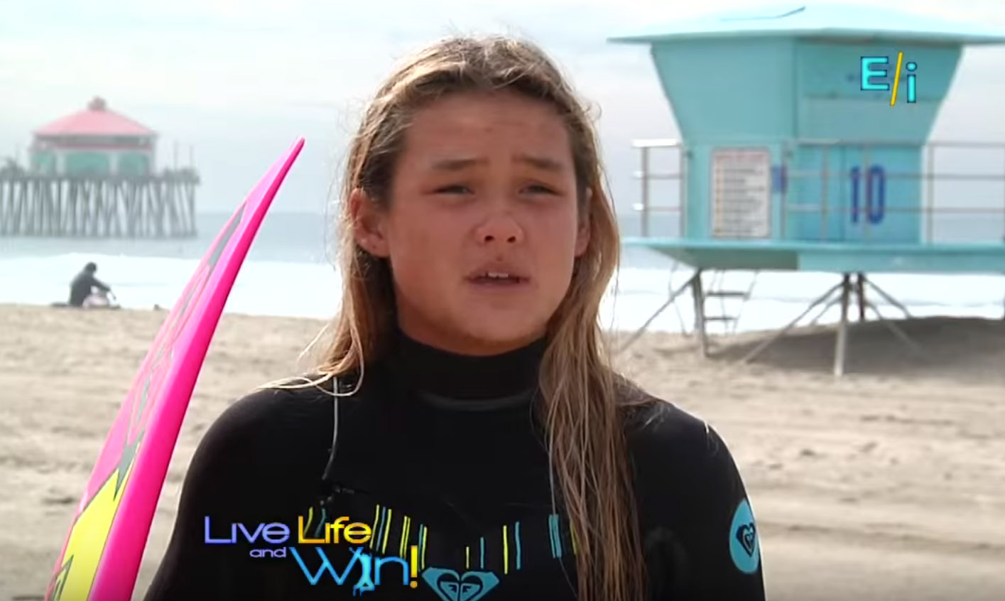 Surfing Prodigy Meah Collins Rides Wave to Stardom - Live Life And Win